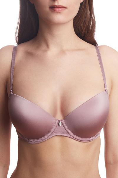 Бюстгальтер Женский Milavitsa на косточках, размер 85A темно-розовый Полиамид, Полиэстер ...