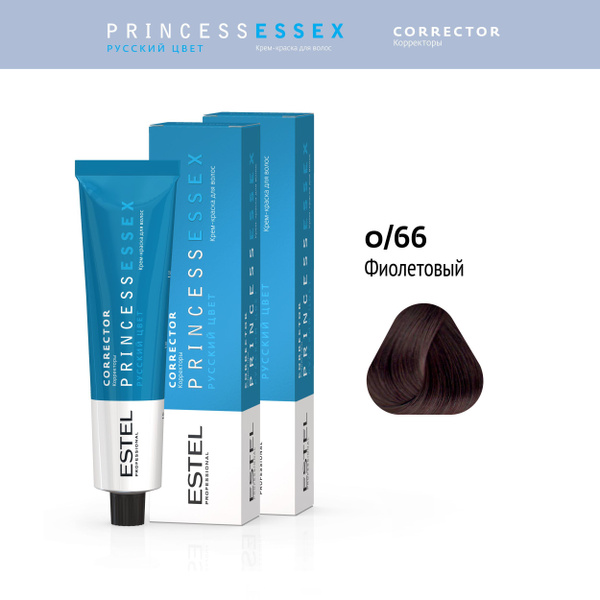 ESTEL PROFESSIONAL Крем-краска PRINCESS ESSEX CORRECT для окрашивания ...