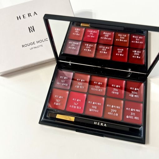 Hera Палетка миниатюр помад для губ (10 оттенков) Rouge Holic Lip ...