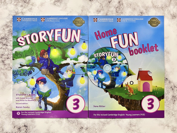 Storyfun 3 second edition + Home Fun booklet 3 (учебник+рабочая тетрадь ...