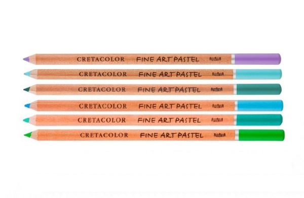 Набор пастельных карандашей Cretacolor "Fine Art Pastel" лагуна, 6 шт ...