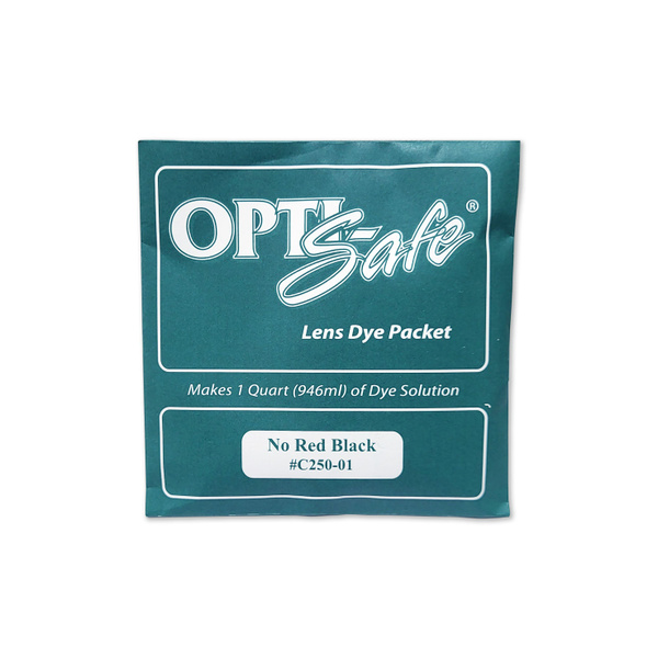 Краска для линз OptiSafe цвет No Red Black (Черный без красного оттенка ...