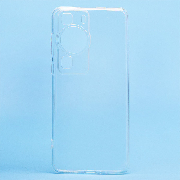 Силиконовый чехол для Huawei P60 Pro прозрачный / хуавей р60 про ...