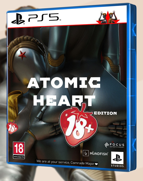 Эксклюзивная Обложка для Кейса / Бокса PS 5 Atomic Heart - купить с доставкой по выгодным ценам ...