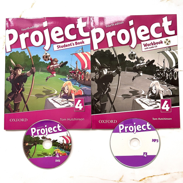 Project 4 4th edition (Учебник + Рабочая Тетрадь + CD/DVD) - купить с доставкой по выгодным ...