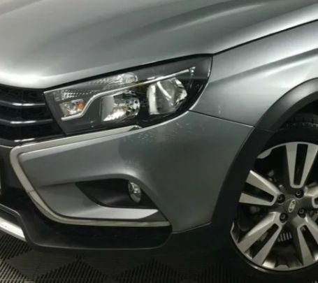 Накладка в передний бампер LADA VESTA SW CROSS ПЛУТОН-608 левая - LADA ...