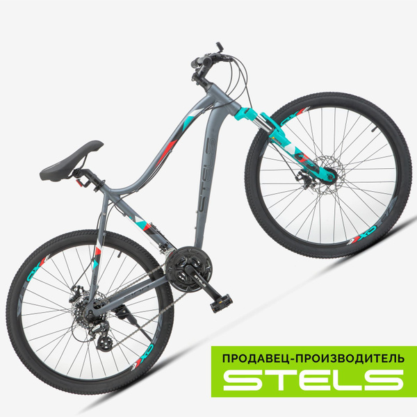 Велосипед горный Miss-6100 MD 26" V030, 19" Синий/Серый, рама 19 (item ...