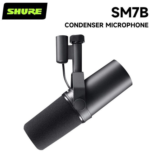 Микрофон универсальный Shure SM7B, черный - купить по выгодной цене в ...