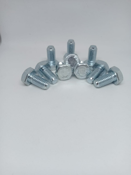 Болт M10 x , головка: Шестигранная, 10 шт - купить по выгодной цене в интернет-магазине OZON ...