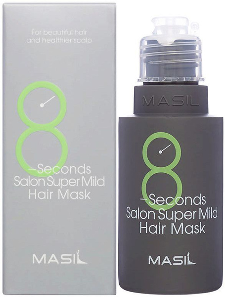 MASIL Восстанавливающая маска для ослабленных волос 8 Seconds Salon Super Mild Hair Mask, 50мл ...