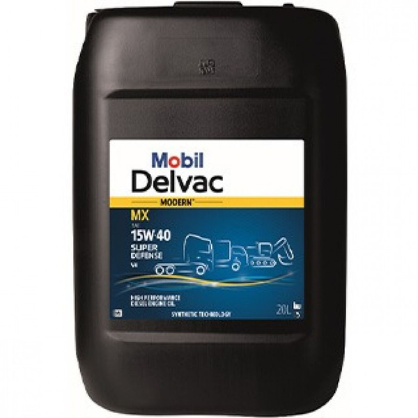Масло моторное MOBIL Delvac Modern Super Defense V4 15W-40 Минеральное ...