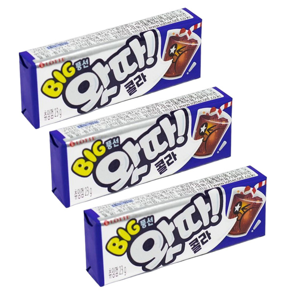 Характеристики Жевательная Резинка Lotte Whatta Cola / Лотте Кола 23гр ...