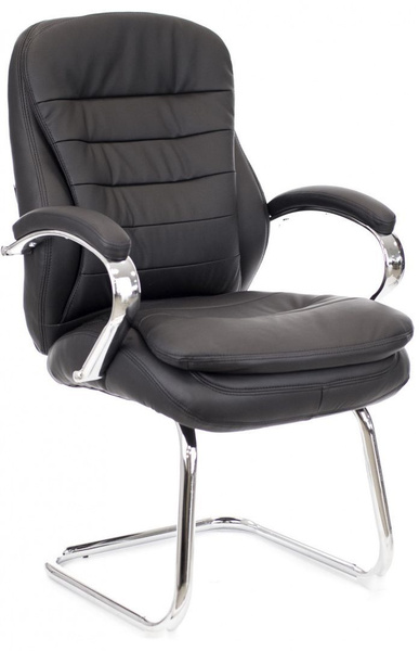 Офисное кресло Everprof Valencia EC-07S PU черный - купить по выгодным ценам в интернет-магазине ...