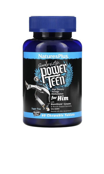 Комплекс Мультивитаминов для Мальчиков-Подростков NATURESPLUS Power ...