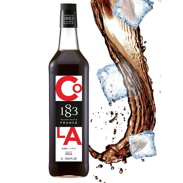 Сироп для кофе, коктейлей Кола 1л Мезон Рутин 1883 - купить с доставкой по выгодным ценам в ...