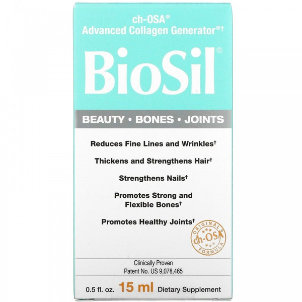 BioSil, ch-OSA Advanced Collagen Generator, 15 мл (0,5 жидкой унции ...