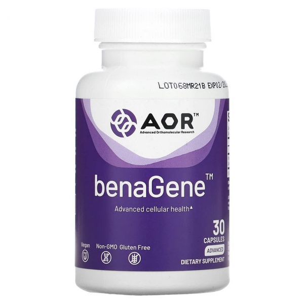 AOR, BenaGene, антивозрастная добавка, 30 капсул - купить с доставкой ...