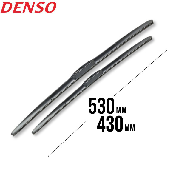 Комплект гибридных щеток стеклоочистителя DENSO DUR-53 + 43 RE ...