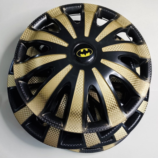 Колпаки на колеса Газель с эмблемой Летучая Мышь Batman R16 4 шт ...