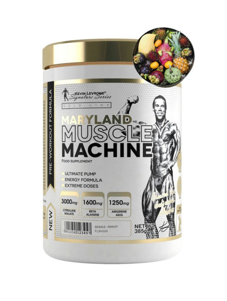 Kevin Levrone Предтренировочный комплекс Maryland Muscle Machine 385 ...