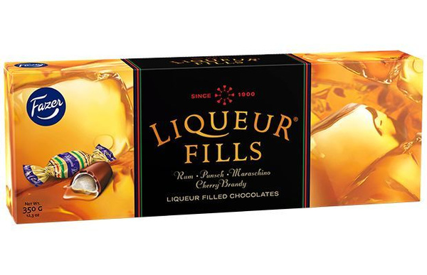 Вопросы и ответы о Шоколадные конфеты с ликером Liqueur Fills Fazer 350 ...