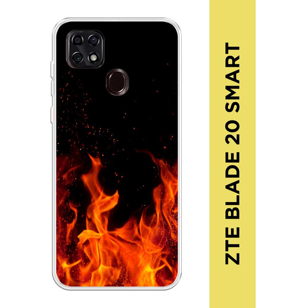 Силиконовый чехол на ZTE Blade 20 Smart / ЗТЕ Блэйд 20 Smart "Все в ...