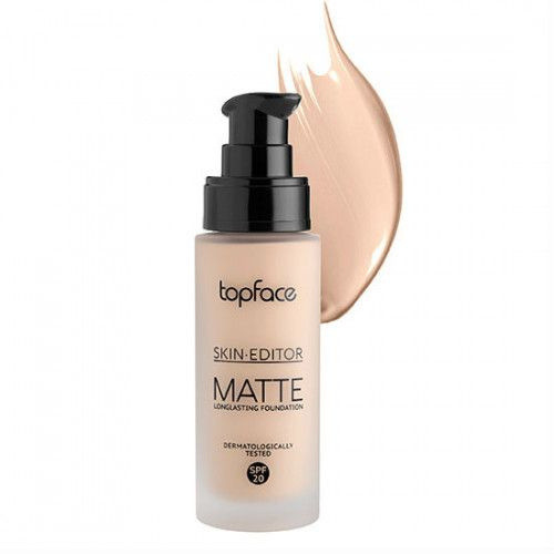 Topface Тональный крем Skin editor matte foundation, тон 04 слоновая ...