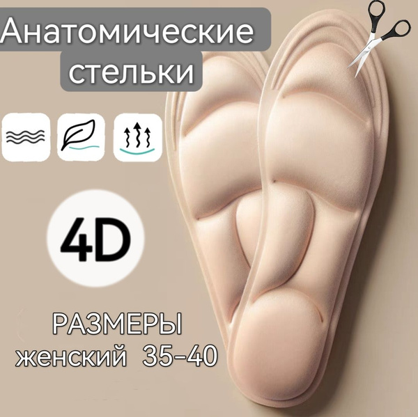 Nateno Стельки для обуви 2 шт - купить с доставкой по выгодным ценам в ...