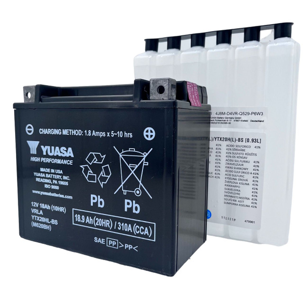 Аккумулятор для мототехники YUASA BATTERY Аккумуляторы купить по ...