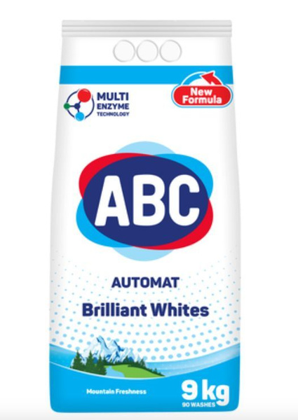 ABC Стиральный порошок 9000 г купить на OZON по низкой цене (1275438082)