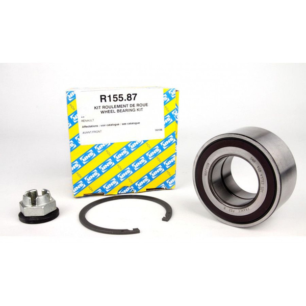 Подшипник ступицы передней SNR R15575 Logan, Sandero - купить по ...