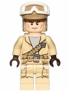 Минифигурка Lego Star Wars Rebel Trooper, Goggles, Dark Tan Helmet ...
