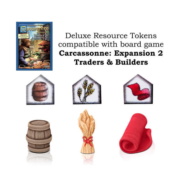 Набор реалистичных ресурсов совместимый с Carcassonne Traders ...