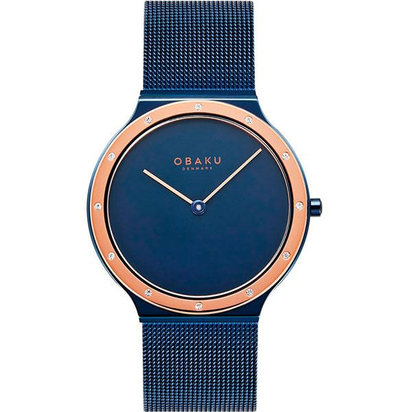 Женские наручные часы Obaku Ultra Slim V285LESLML, кварцевые часы ...