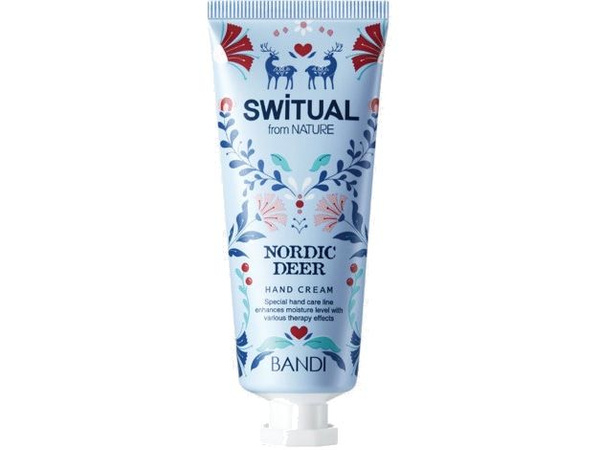 Крем для рук "Норвежский олень" BANDI SWITUAL Hand Cream Nordic Deer ...