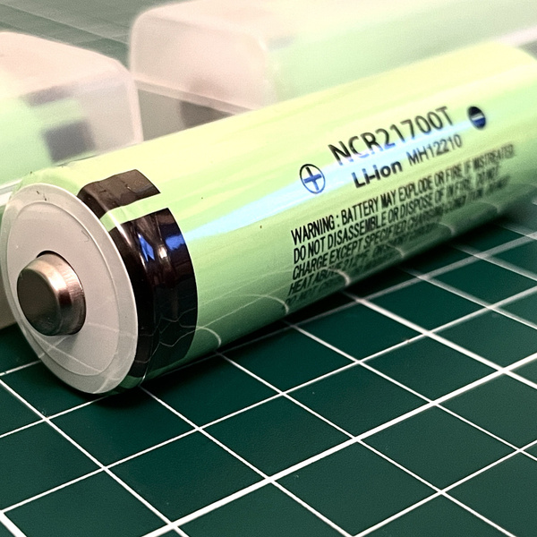 Panasonic Аккумуляторная батарея 21700, 3,7 В, 5000 мАч, 1 шт - купить ...