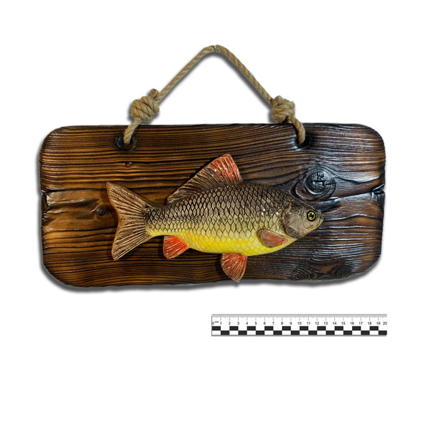 Украшение подвесное интерьерное Настенная статуэтка карася исп 4 купить по доступным ценам в