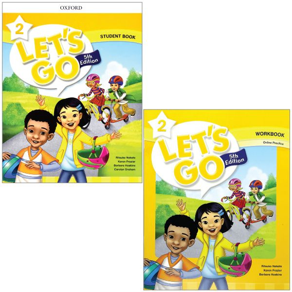 Let's Go 2 (5th Edition) Student book + Workbook + CD - купить с ...
