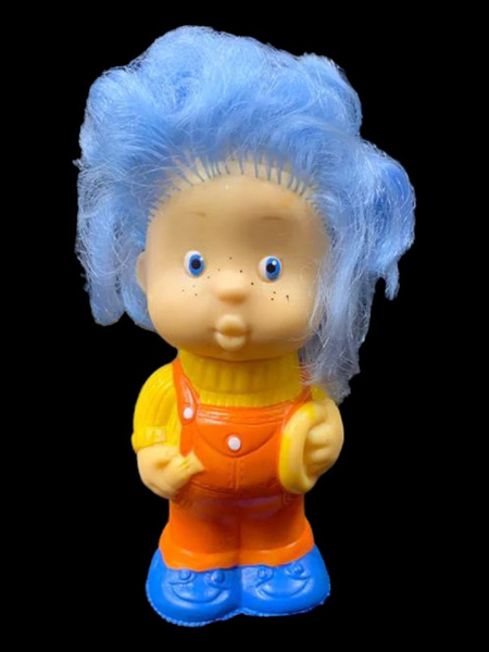 Советская резиновая игрушка Пончик из мультфильма Незнайка сделано в СССР конец 1970х купить по