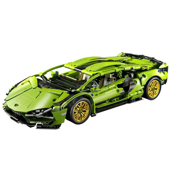 Конструктор 6002 "Lamborghini Sian FK937 1:14 Cyberpunk Lam", 1280 ...