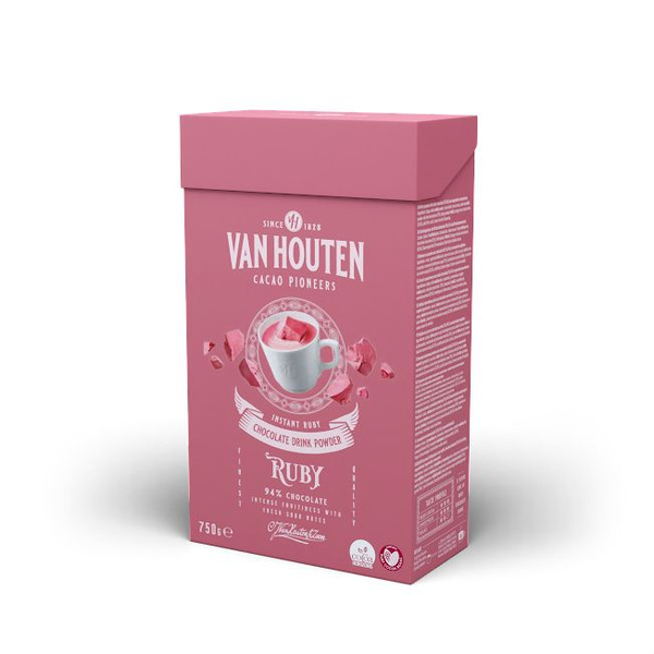 Горячий шоколад Van Houten VH Ruby Chocolate Drink, 750 г - купить с ...