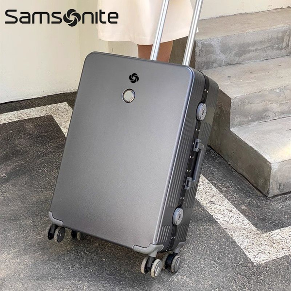 Чемодан Samsonite, Пластик, 73 см - купить с доставкой по выгодным ценам в интернет-магазине ...