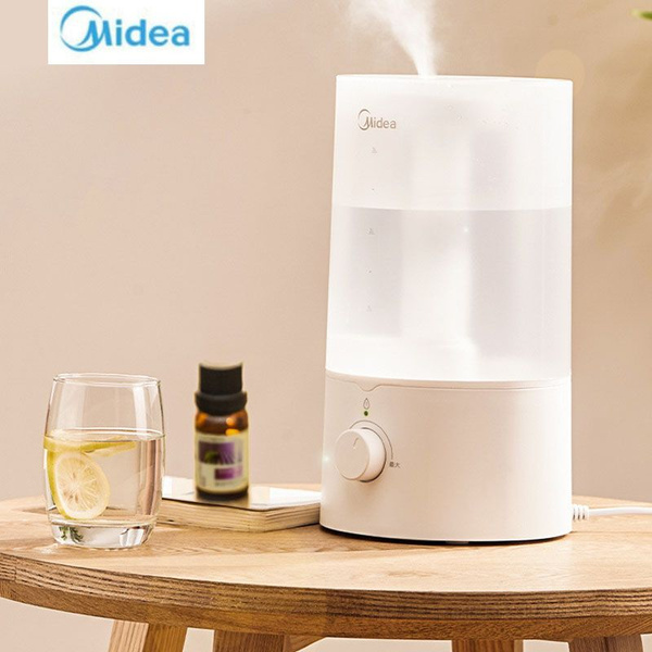 Увлажнитель воздуха Увлажнитель воздуха бесшумный, Midea,белый, белый ...