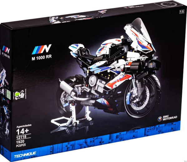 Конструктор Мотоцикл BMW M 1000 RR из 1920 деталей, Техник, Мотоциклы ...