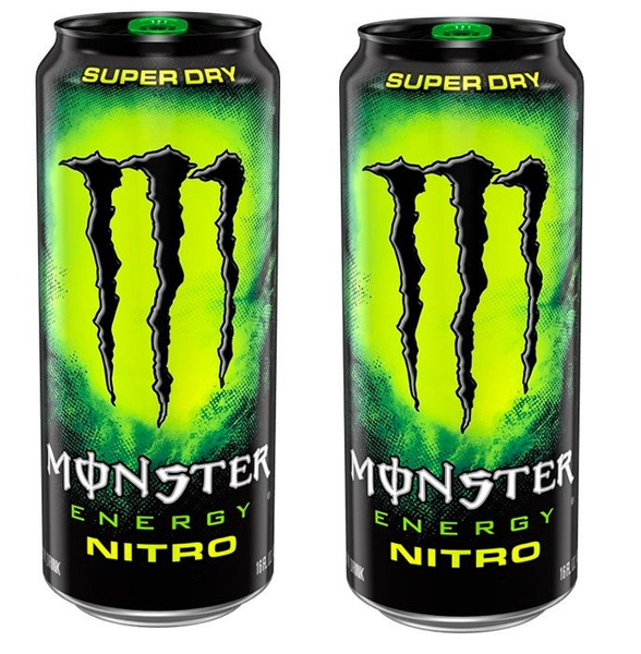 Энергетический напиток Monster Nitro / Монстер Нитро 500мл 2шт (Европа ...