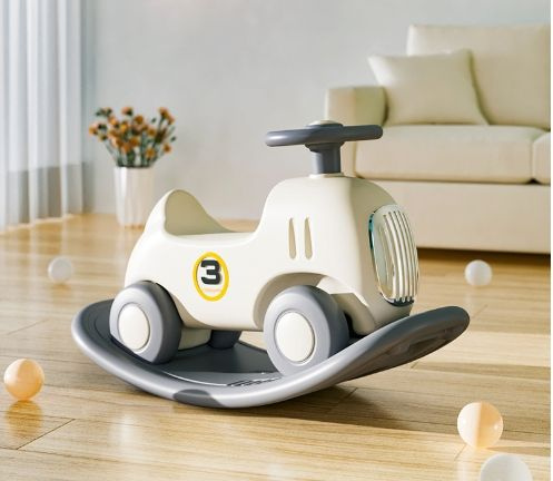 Беговел-качалка-балансборд детский UNIX Kids First Car (3 в 1), игрушка ...