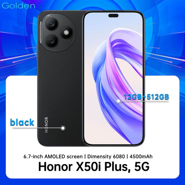 Смартфон Honor Хонор X50i Plus - купить по выгодной цене в интернет ...