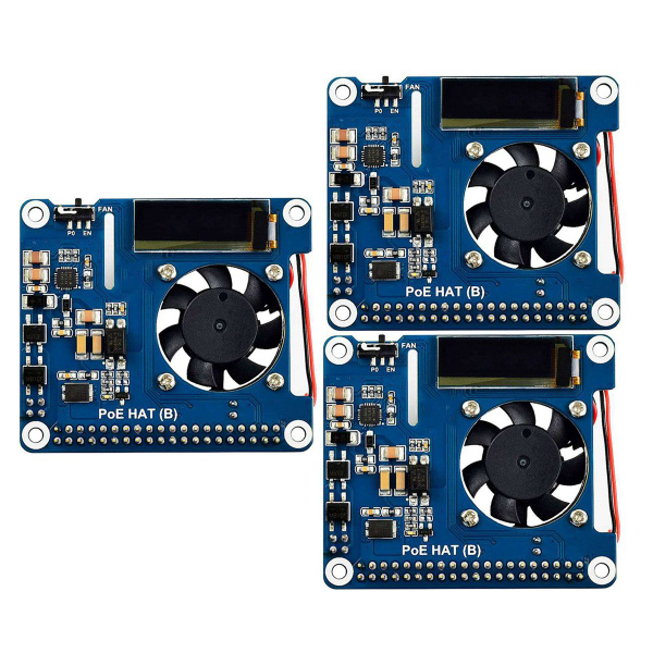 Joy Electronics Плата расширения Waveshare с Oled совместимым Raspberry Pi 4 Model B 3b