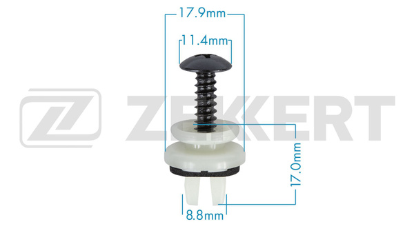 Клипса крепежная автомобильная, 1 шт. купить по выгодной цене в ...