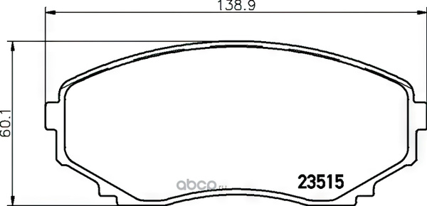 Колодки тормозные Nisshinbo NP5012 Передние - купить по низким ценам в ...